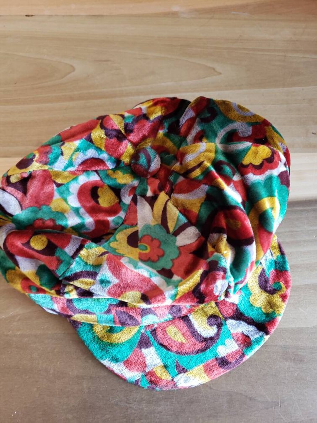 Vintage Gramercy Firebird Newsboy Poor Boy Cap Hat Millinery Hat 1960s ...