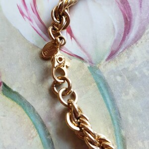 Vintage Monet Gold Tone Metal Twist Bracelet - Etsy