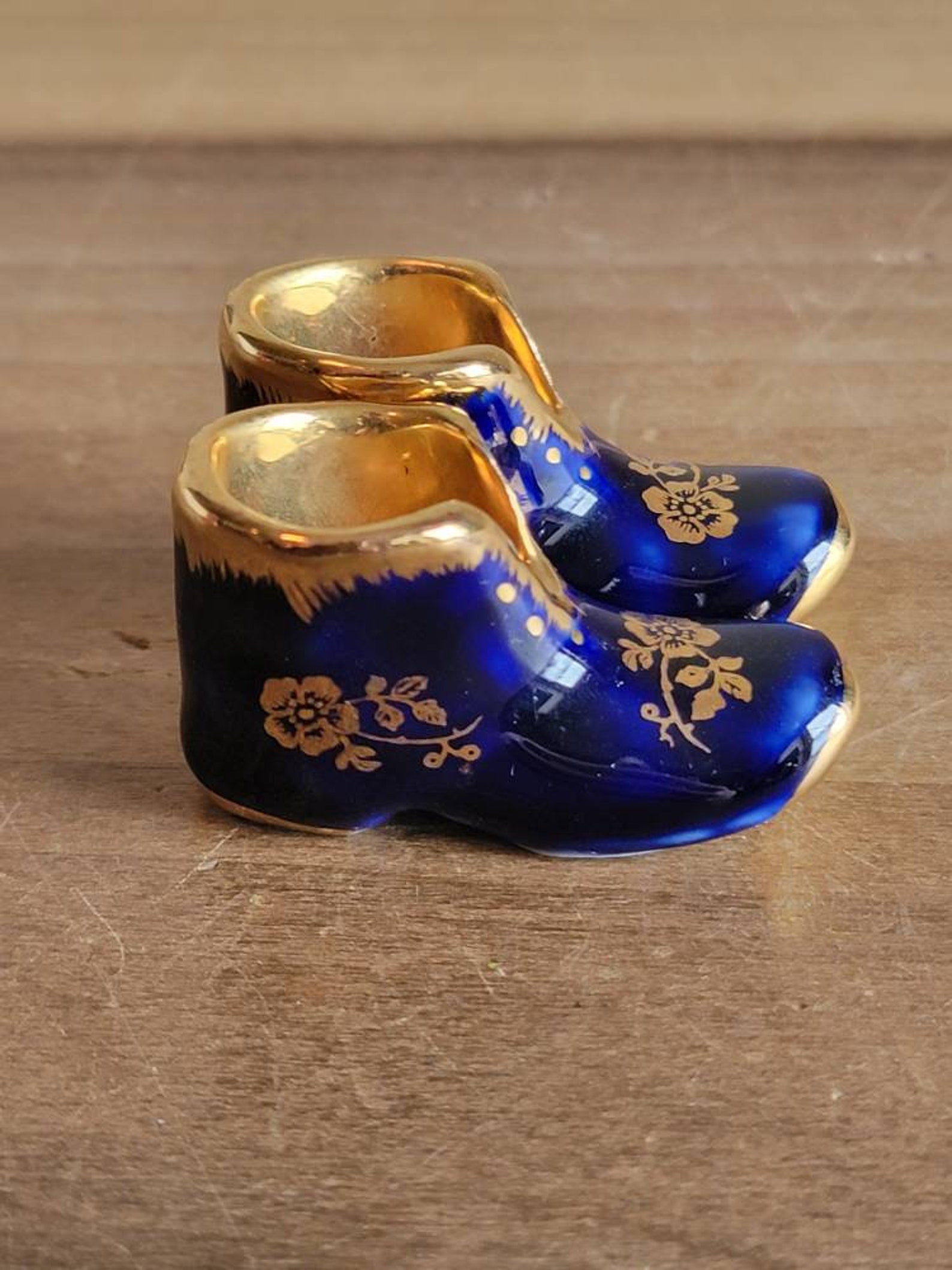 Vintage Limoges Porcelain Tiny Decorative Shoes Made in France - Etsy