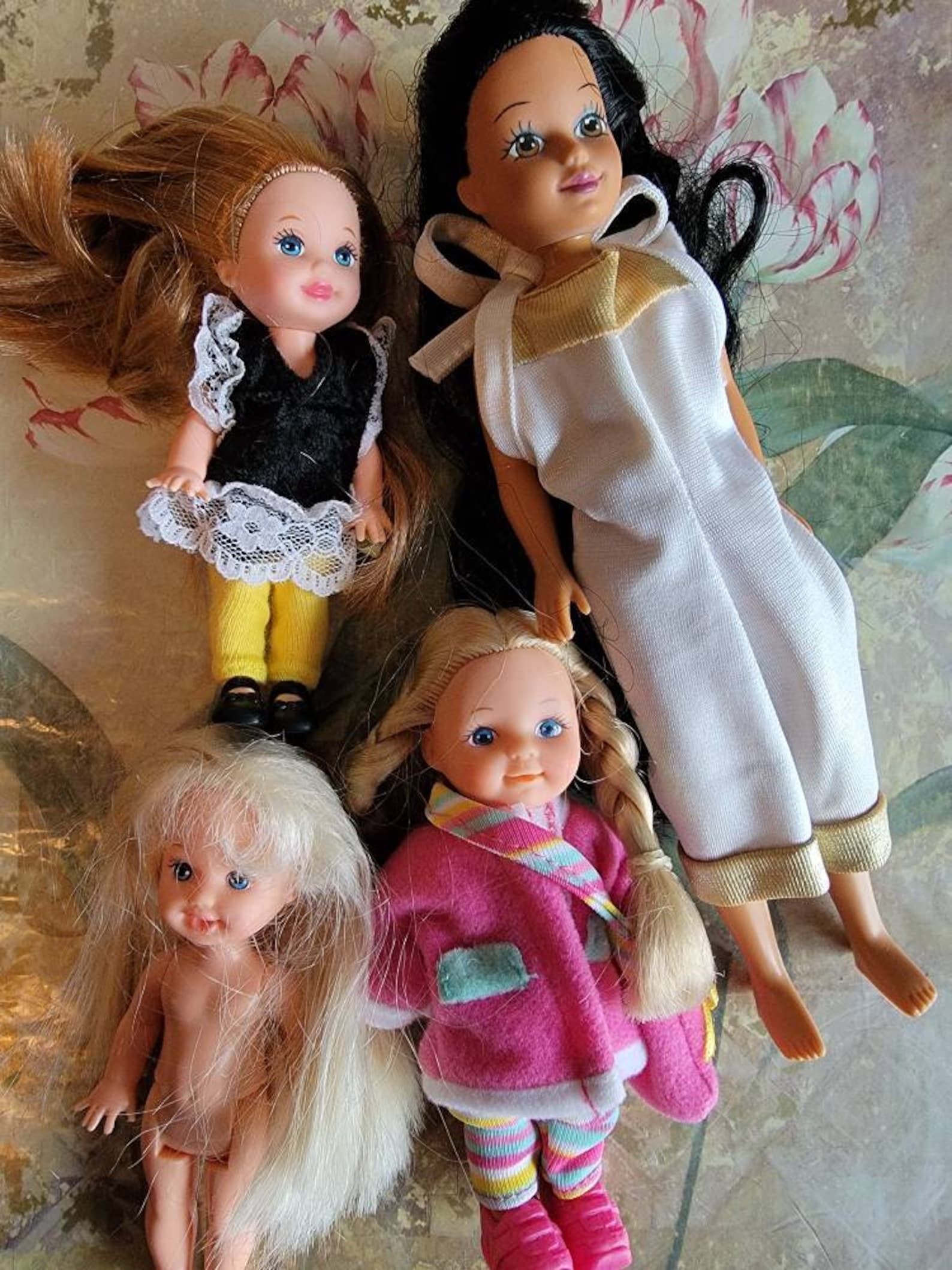 Vintage Lot of 4 Mattel Hasbro Kelly Barbie's Little | Etsy