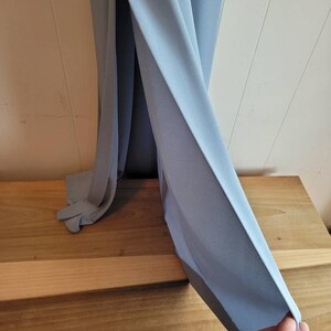 Vintage Slate Blue Maxi Dress 1970s Size A - Etsy
