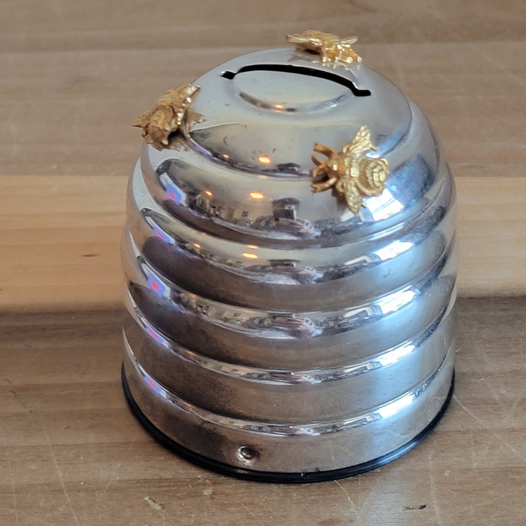 Vintage Napier Beehive Bee Hive Piggy Bank Bees - Etsy