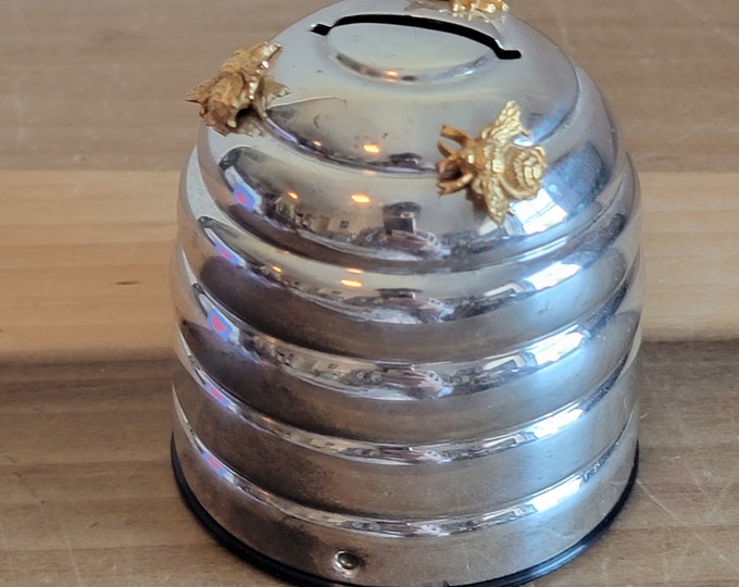 Vintage Napier Beehive Bee Hive Piggy Bank Bees - Etsy