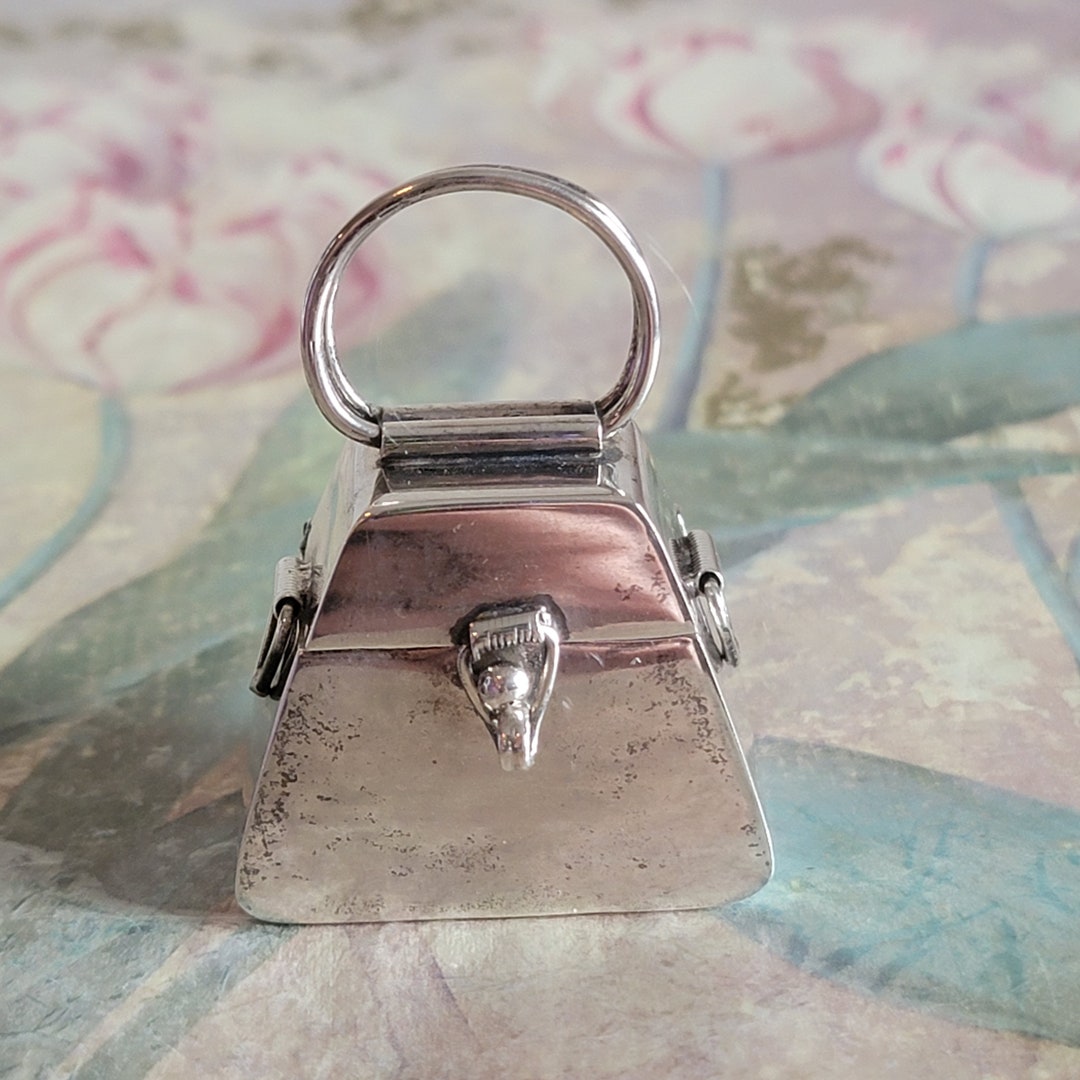 Vintage Sterling Silver Tiny Purse Made in Mexico 925 Pendant - Etsy
