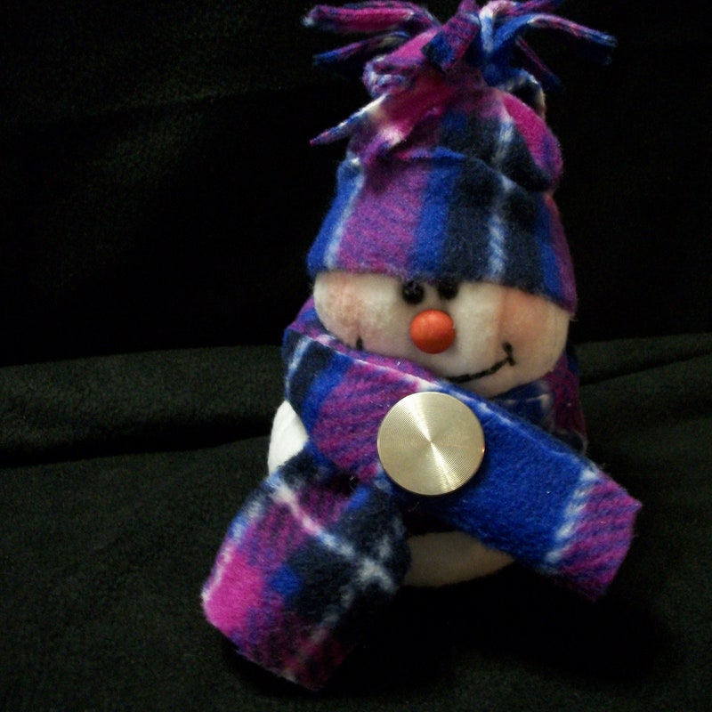 Fleece Snowman - Etsy