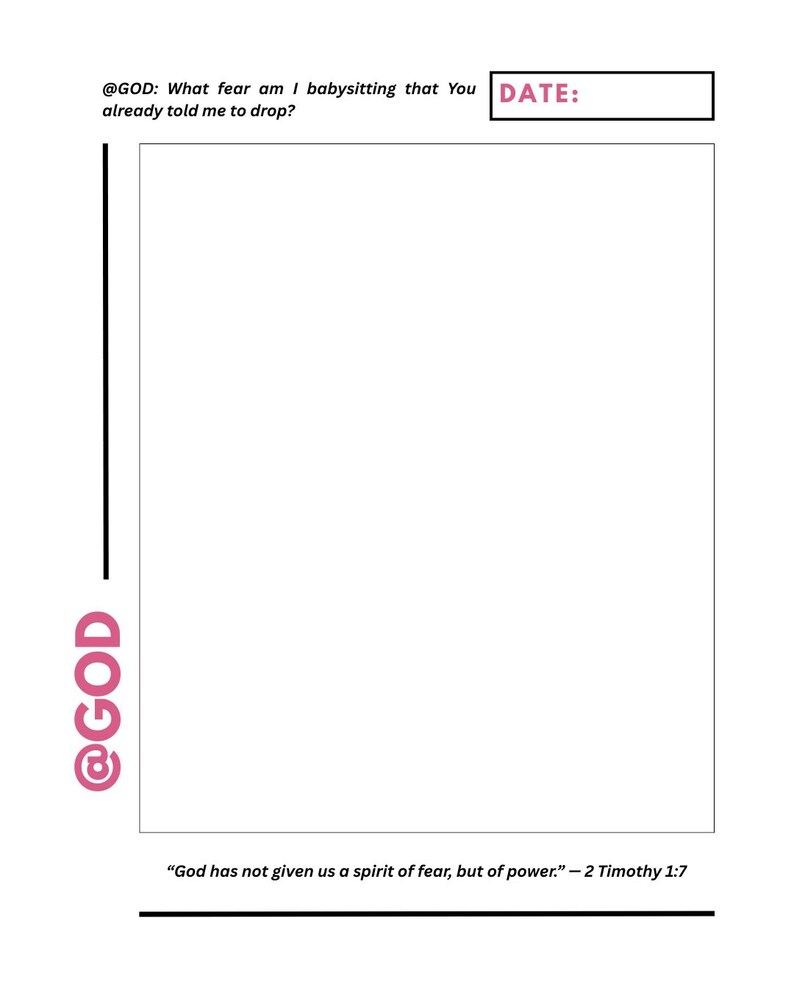 Guided Bible Journaling Templates: (self Reflection) Sassy Christian ...