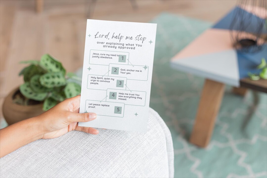 Help Me Stop Explaining | Prayer Directory | Prayer Journal | Printable ...