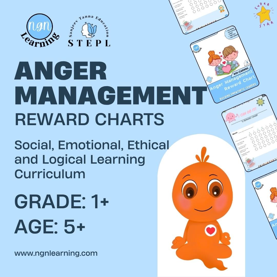 Anger Management Reward Chart - Etsy