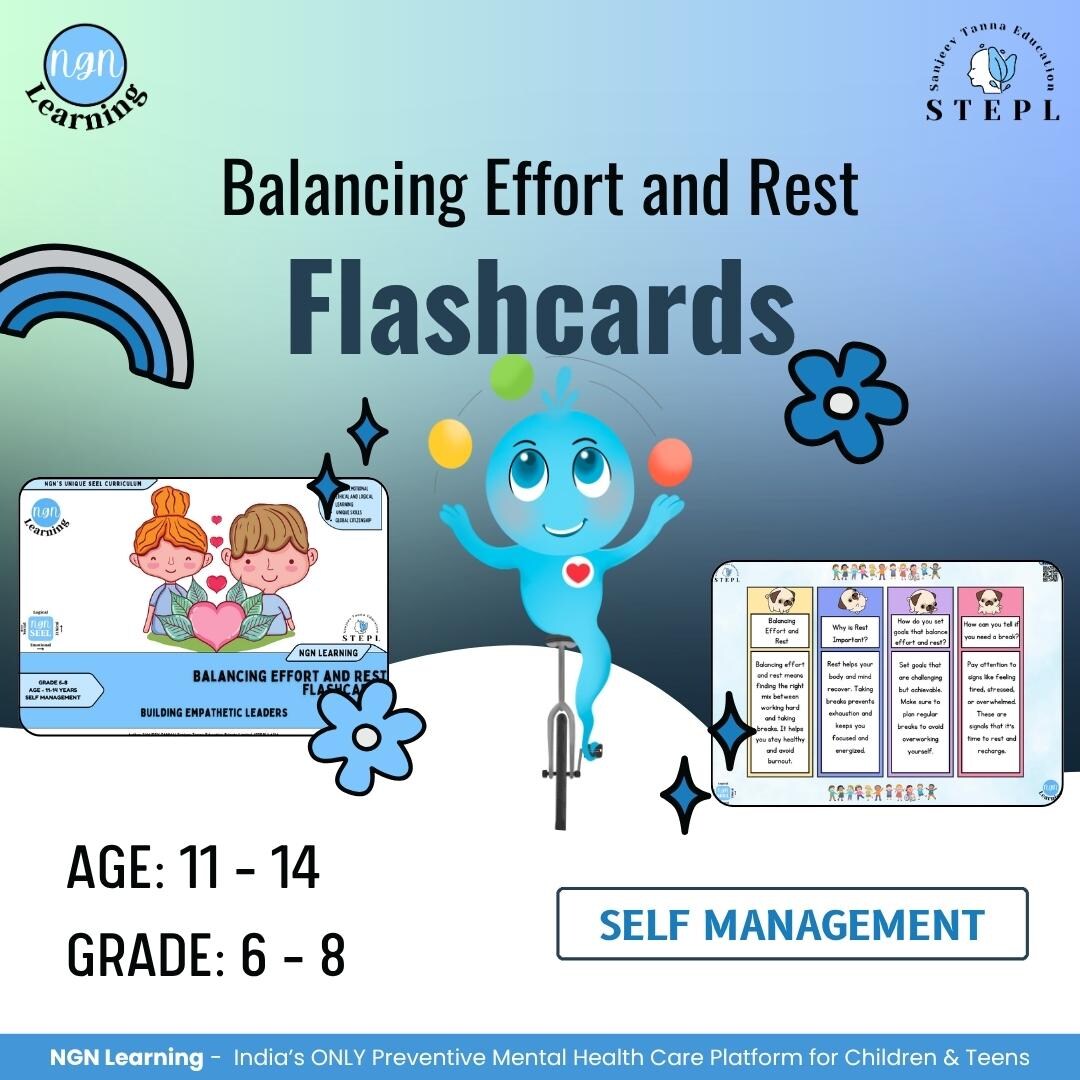 Balancing Effort and Rest Flashcards - Etsy