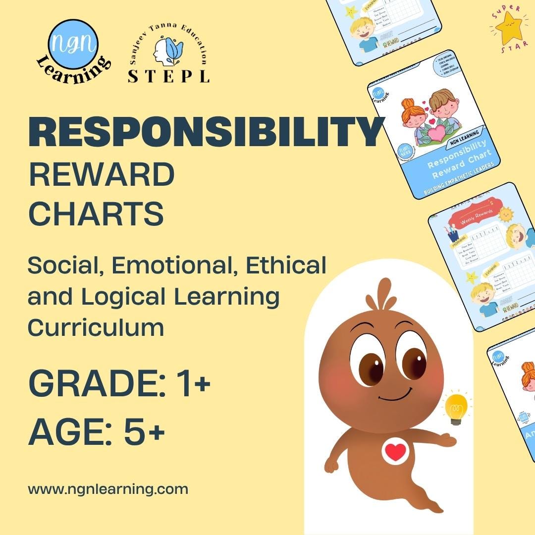 Responsibility Reward Chart - Etsy