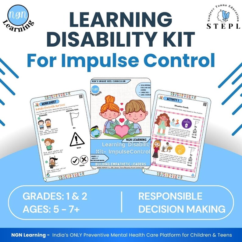 Learning Disability Kit for Impulse Control - Etsy