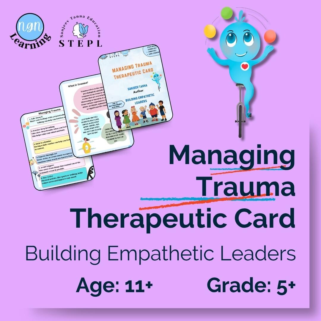 Managing Trauma Therapeutic Card - Etsy