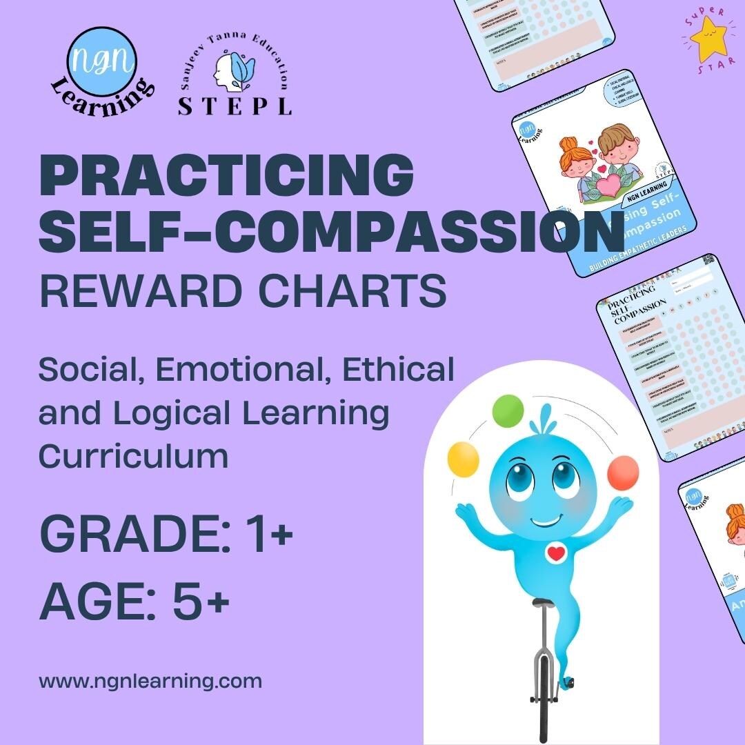 Practicing Self-compassion Reward Chart - Etsy