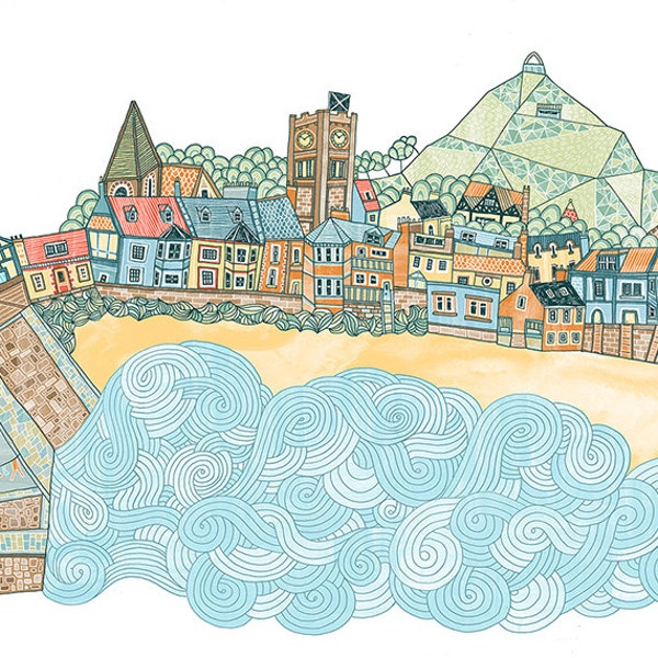North Berwick Art - Etsy UK