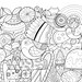 Digital File: Christmas Colouring Sheet 2 - Etsy