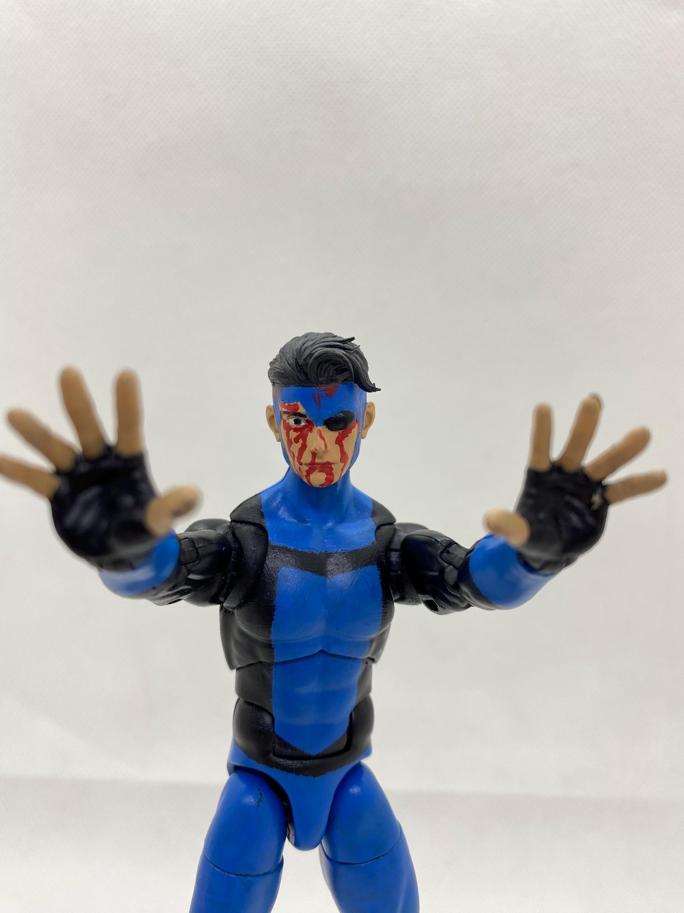 Invincible Blue Suit 1/12 Scale Custom Action Figure - Etsy