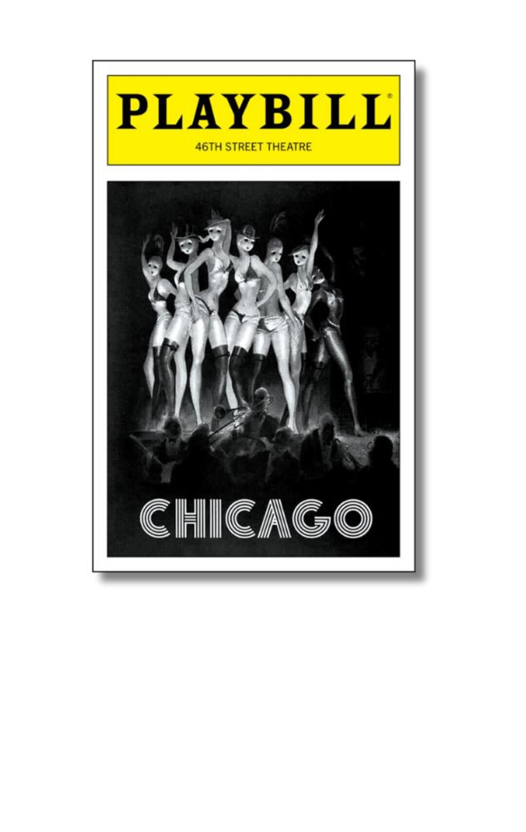 Chicago Playbill Sticker - Etsy
