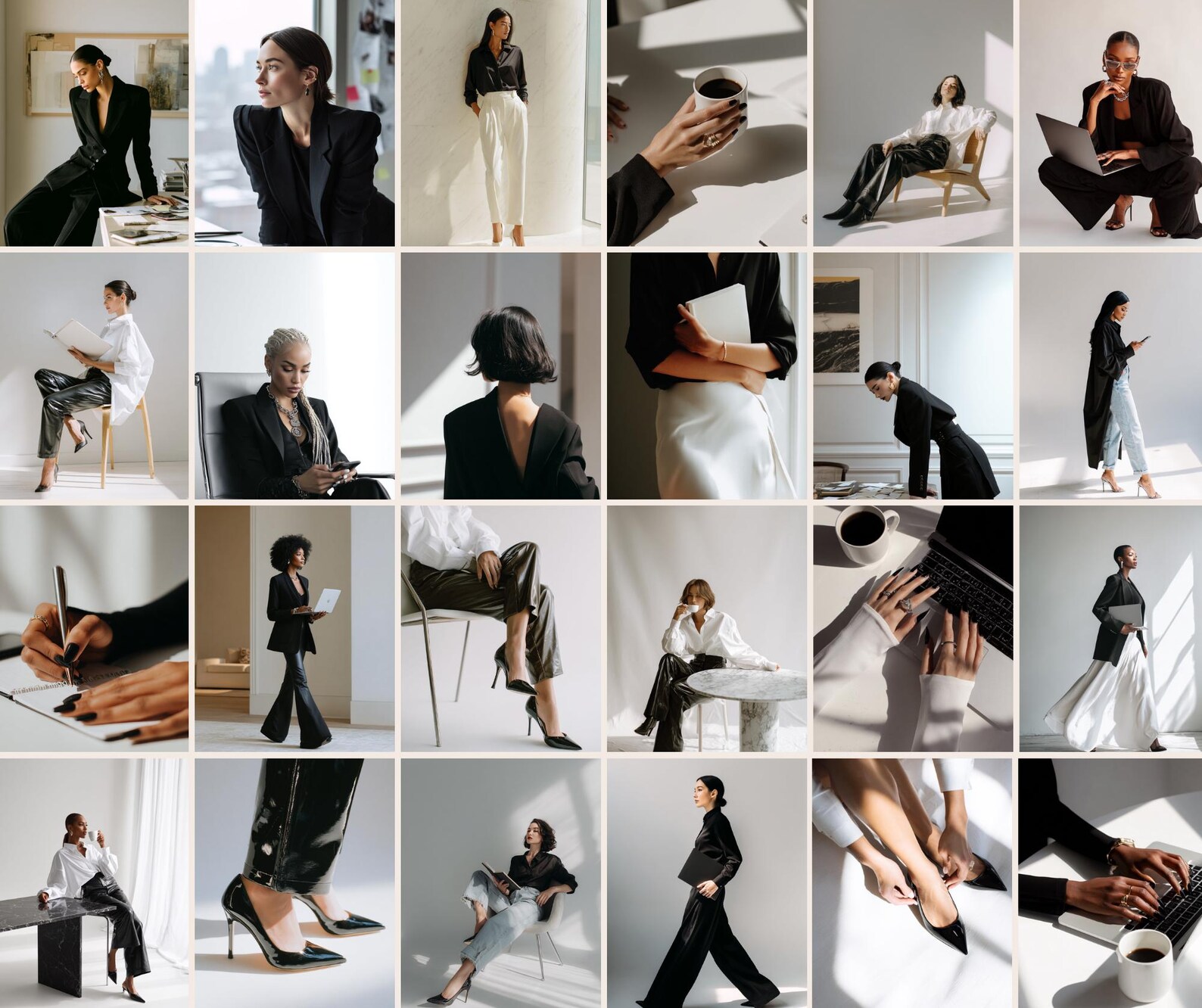 200 Girl Boss Female CEO Editorial Stock Photos | Chic Black & White ...
