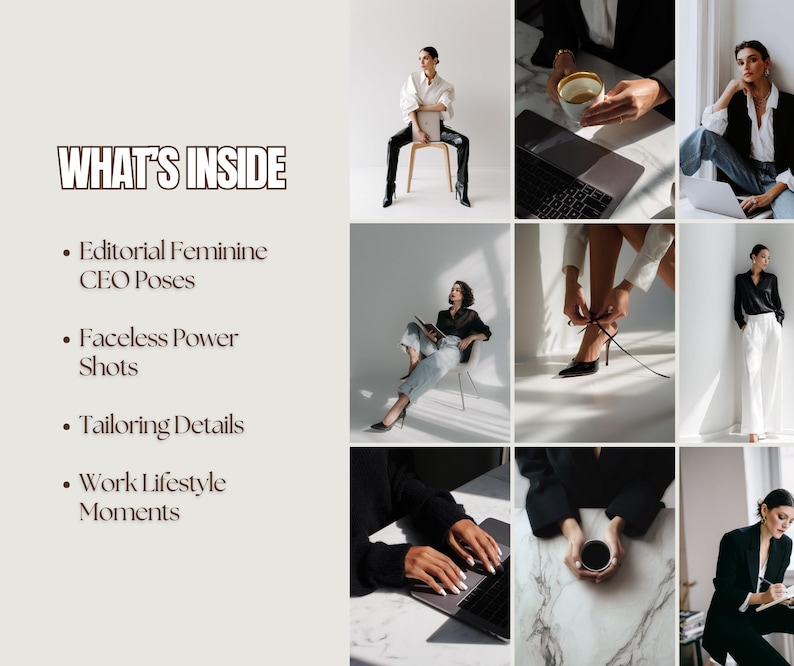 200 Girl Boss Female CEO Editorial Stock Photos | Chic Black & White ...