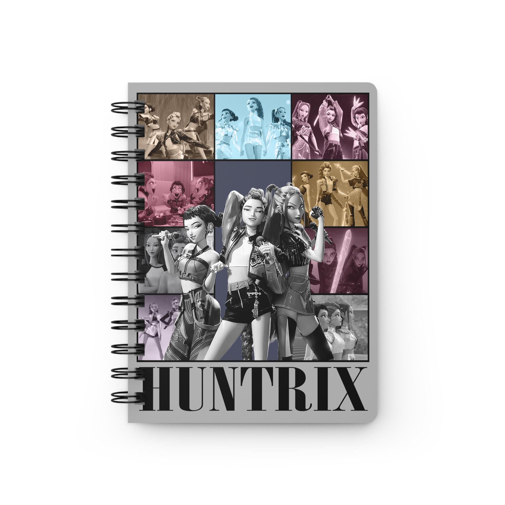 Huntrix Kpop Spiral Notebook, Saja Boys Design - Etsy