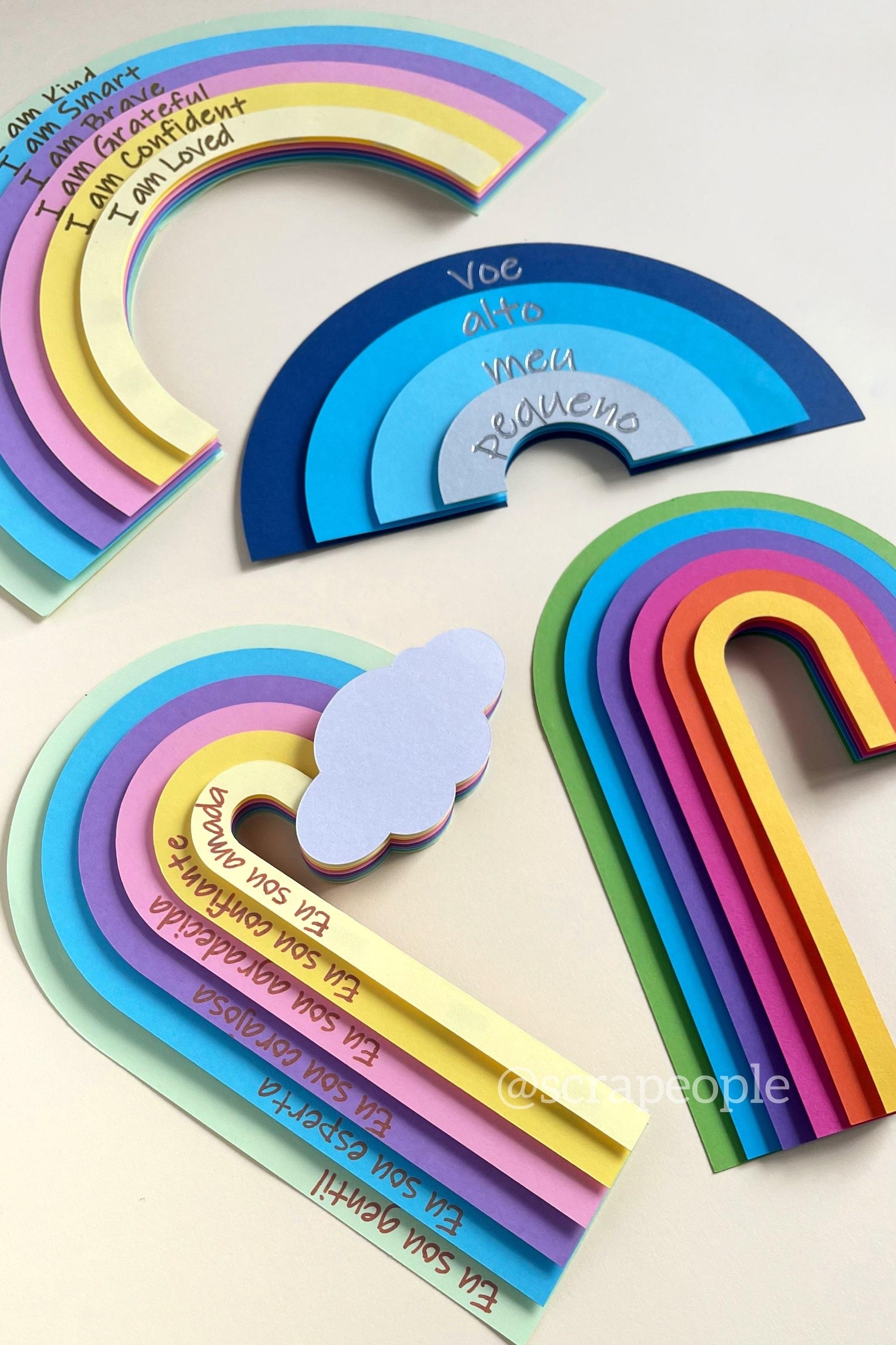 Rainbow Kit SVG for Cricut Silhouette - Etsy