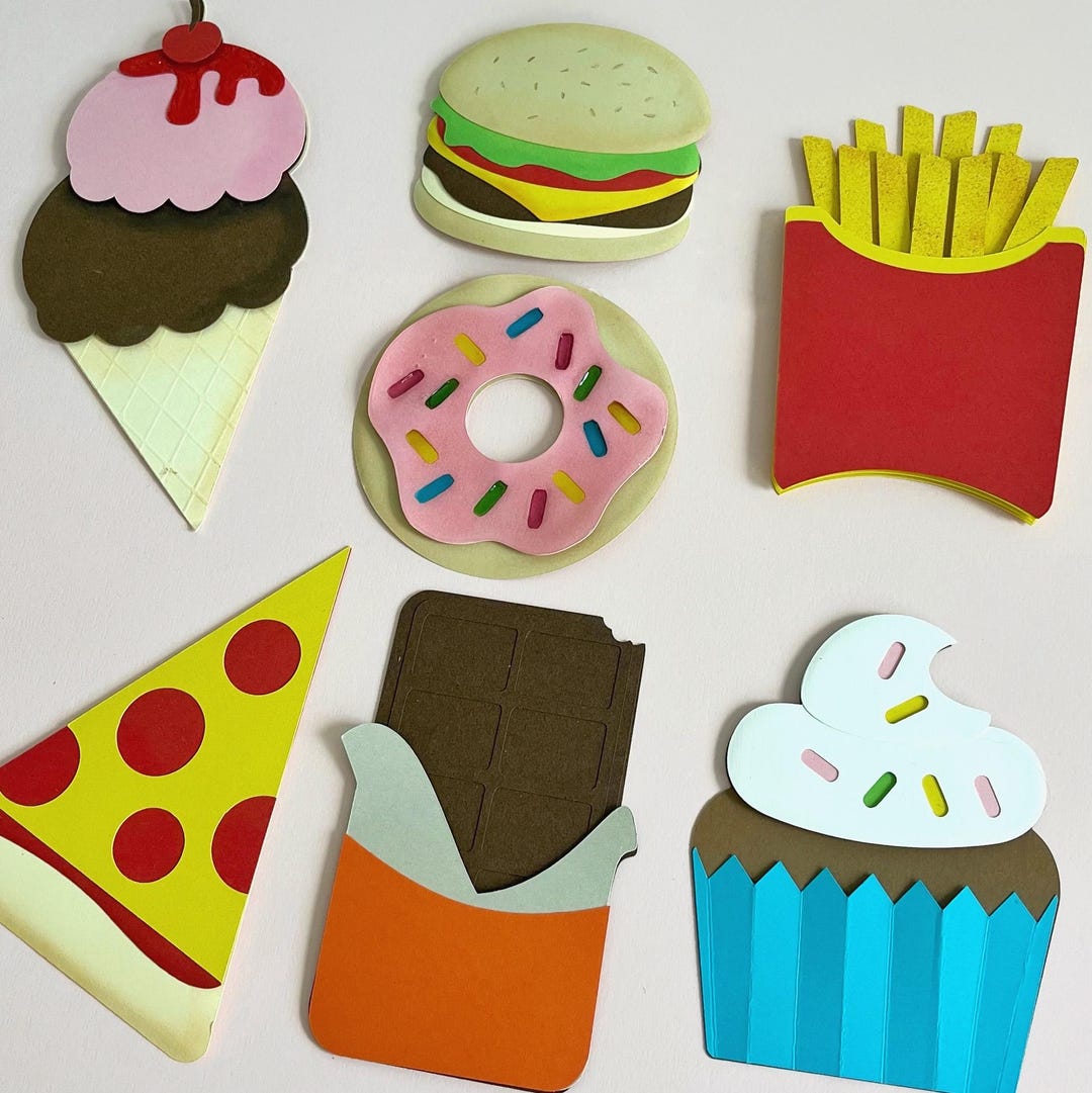 Fast Junk Food Kit SVG for Cricut Silhouette - Etsy