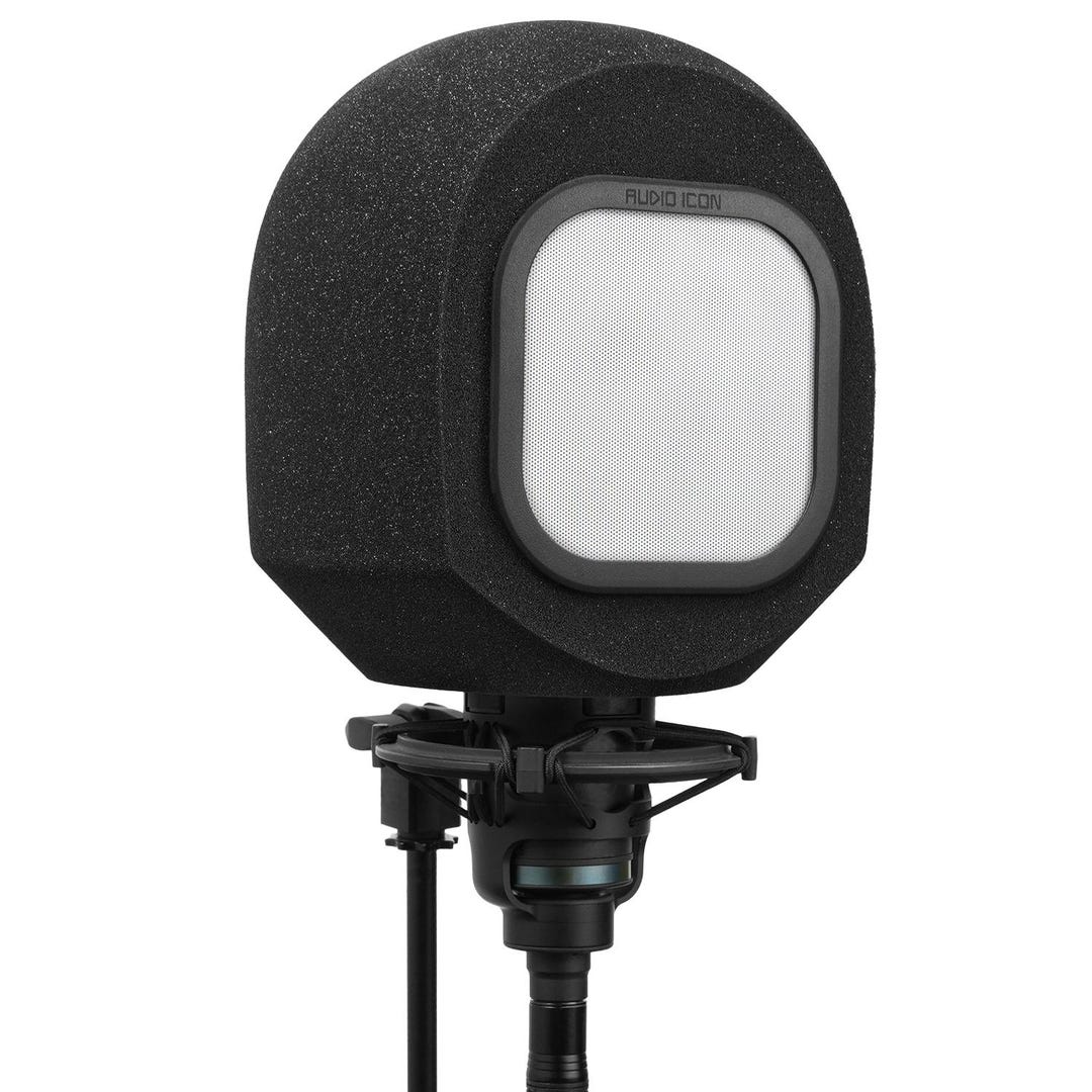 Soundbox Vocal Recording Booth | Microphone Isolation Shield With Pop ...