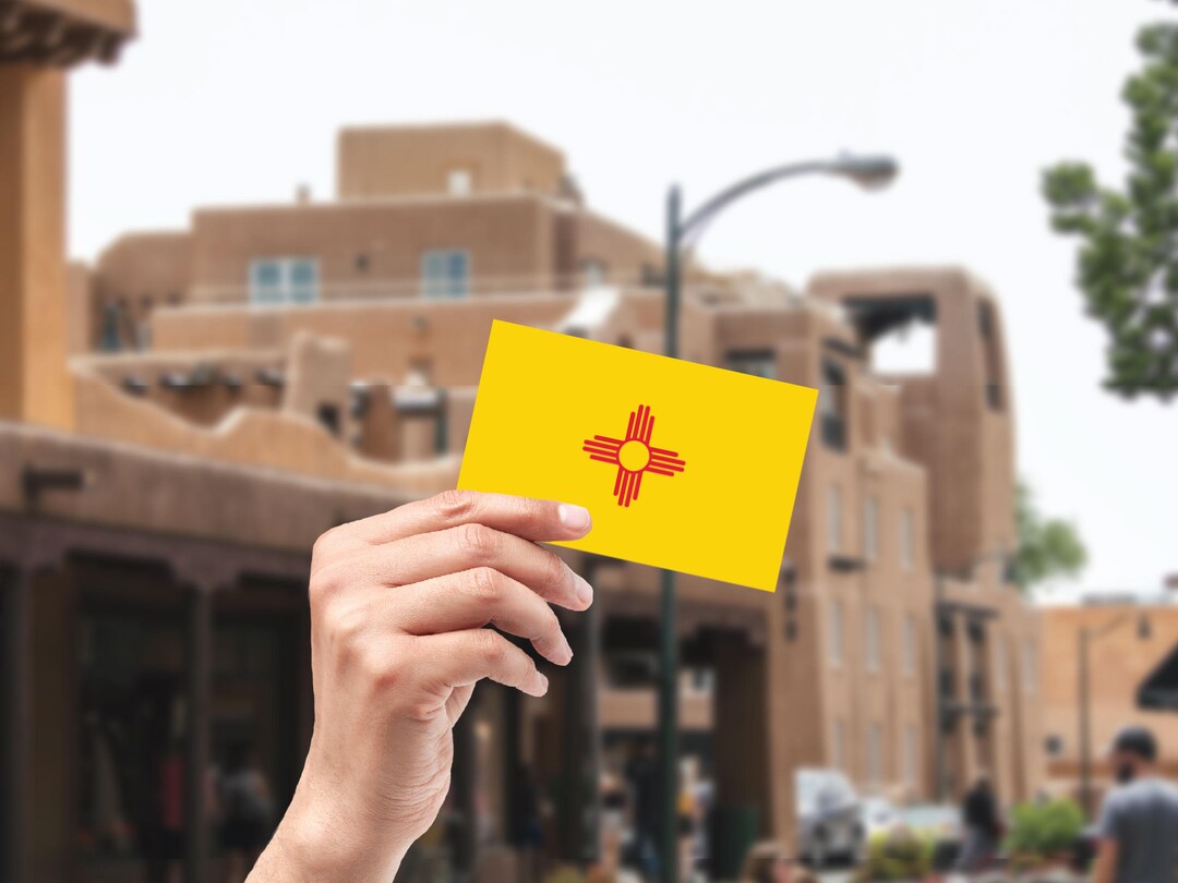 NEW MEXICO State Flag Sticker, United States Flag, Sticker, State Flags ...