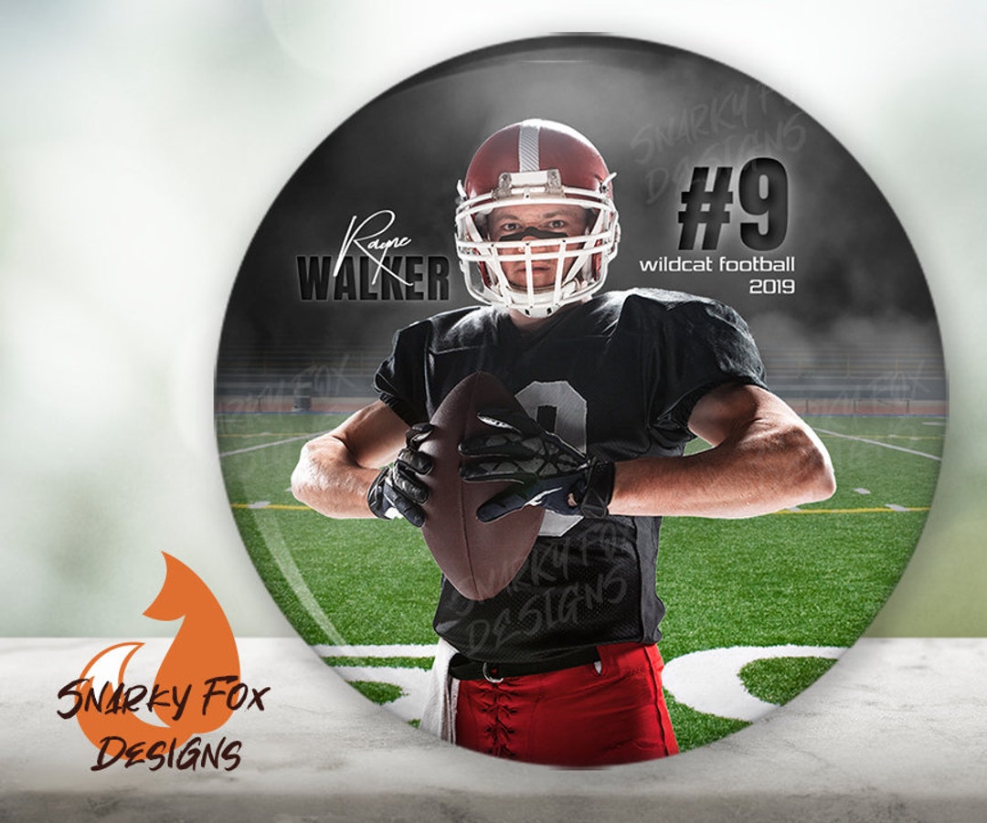 Football Team Custom Photo Pins - Etsy