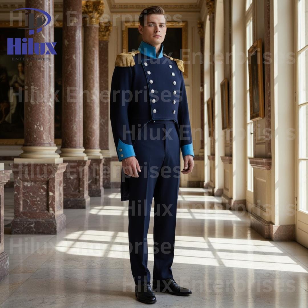 Prince Charming Royal Military Uniform Costume for Men - Custom Made ...