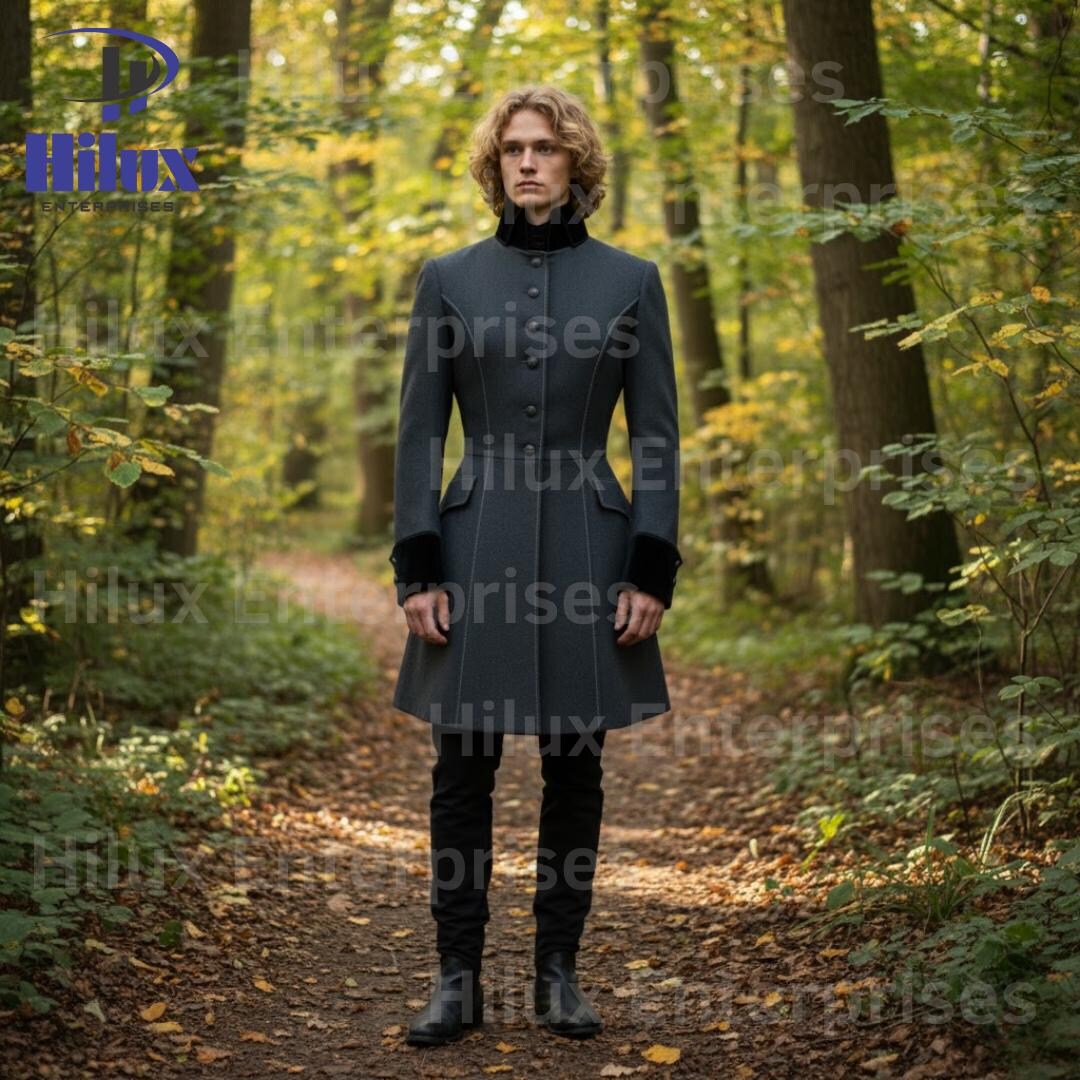 Men's Victorian Frock Coat, Gothic Overcoat, Regency Tailcoat, Vampire ...