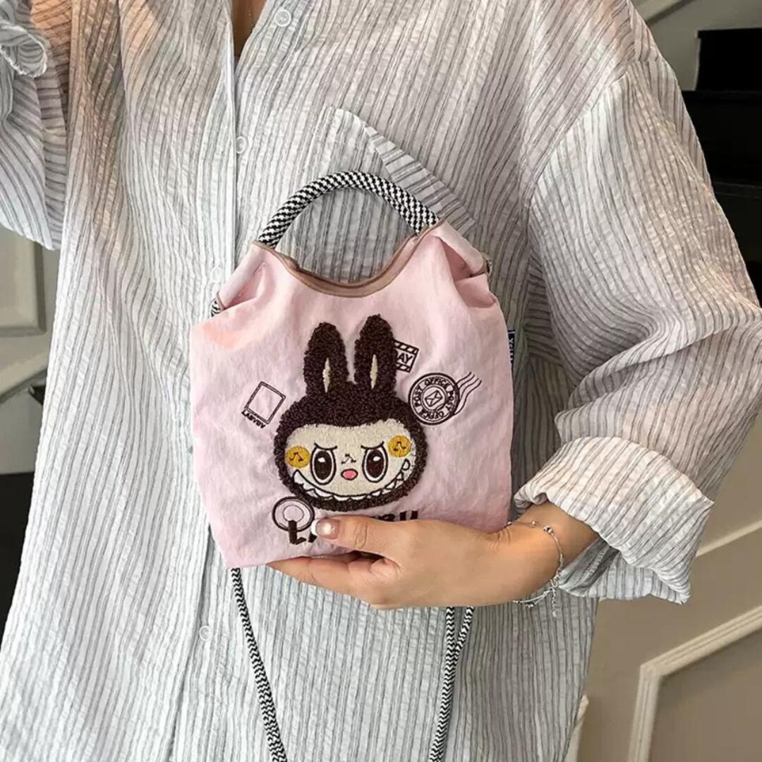 Labubu Mini Bag,japanese Embroidery,labubu,labubu Clothes,the Monsters ...