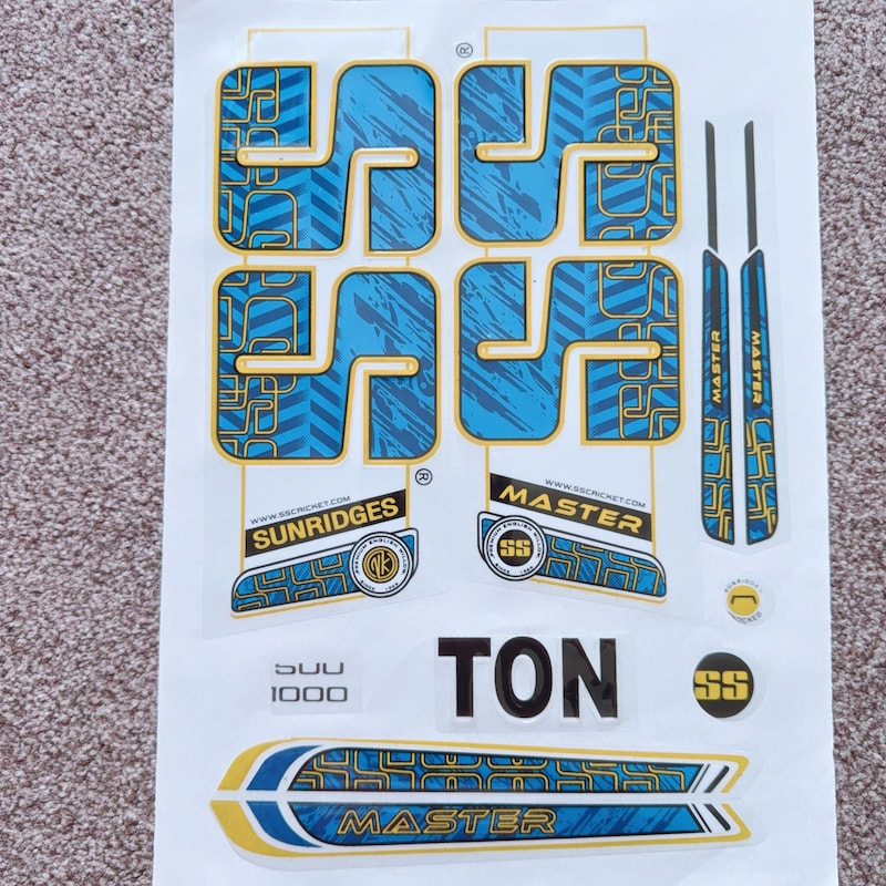 Cricket Bat Stickers On - Etsy Canada