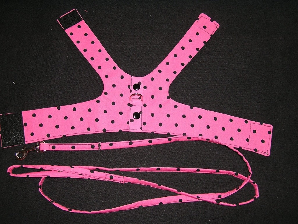 Dog Harness Hot Pink - Etsy