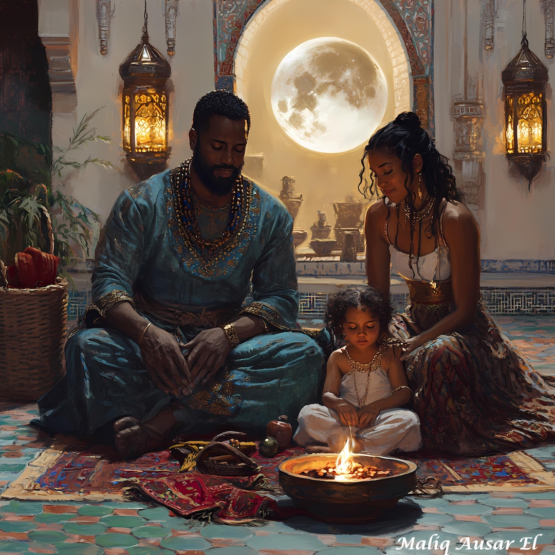 Digital Download | Instant Art Print | House of Za’haezzal — Nubian ...