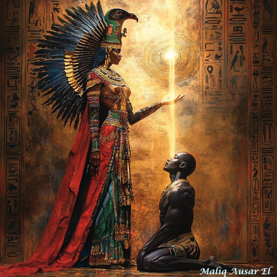 Digital Download | Instant Wall Art | Aset and the Gift of the Soul ...