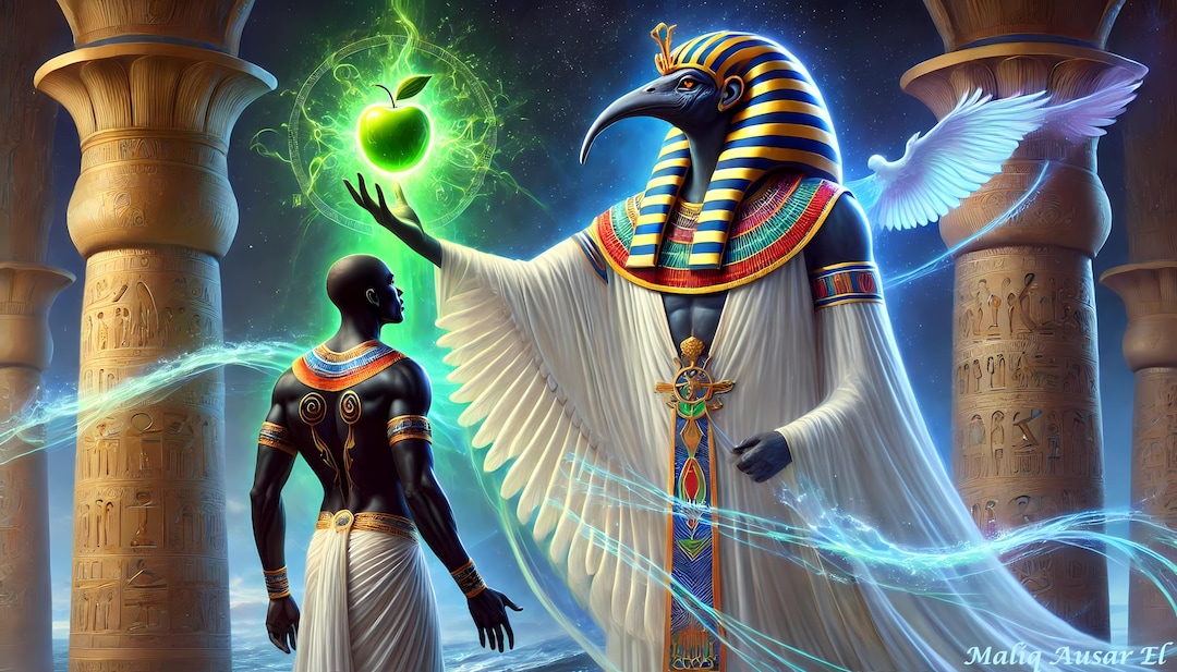 Digital Download | Instant Art Print | the Crown and the Eye – Thoth’s ...