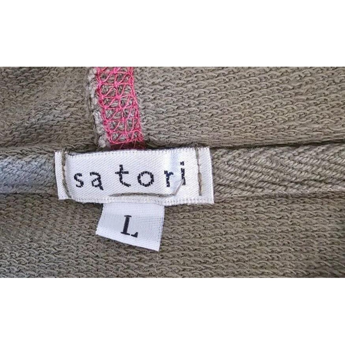 Vintage Womens Satori Jacket Large Hooded Olive Green Zipper Front ...