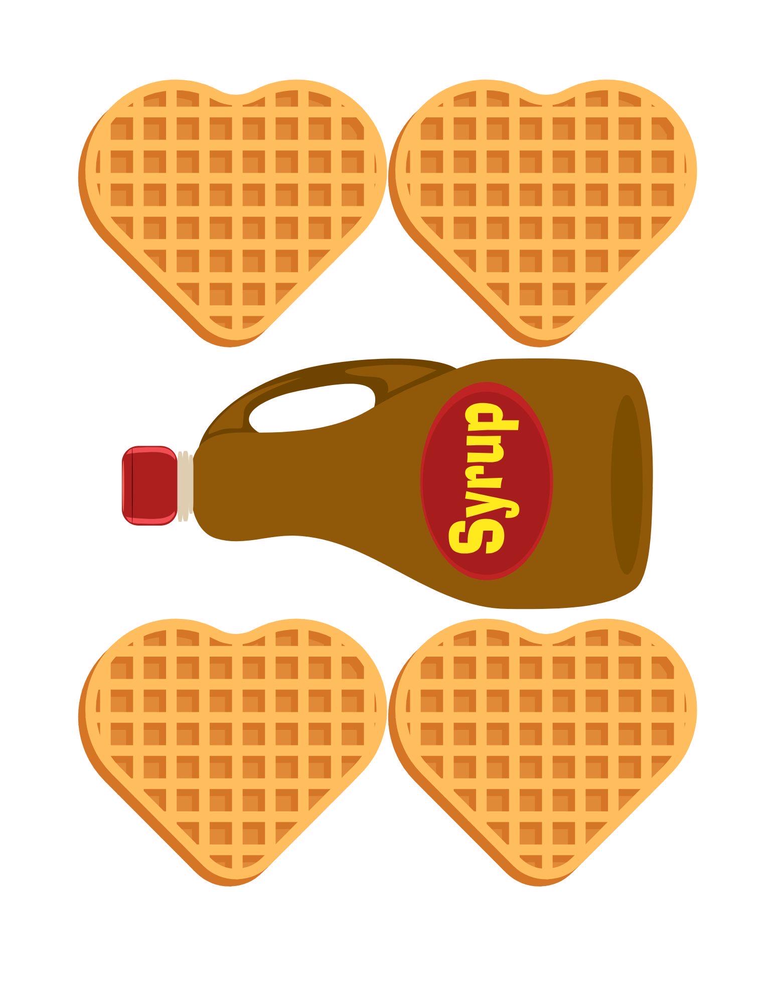Waffle Set Printable Activity/ Learning/ Prek/ Kinder - Etsy