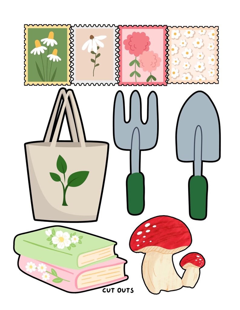 Make Your Garden Stand/ Printable Activity/ Learning/ Prek/ Kinder ...