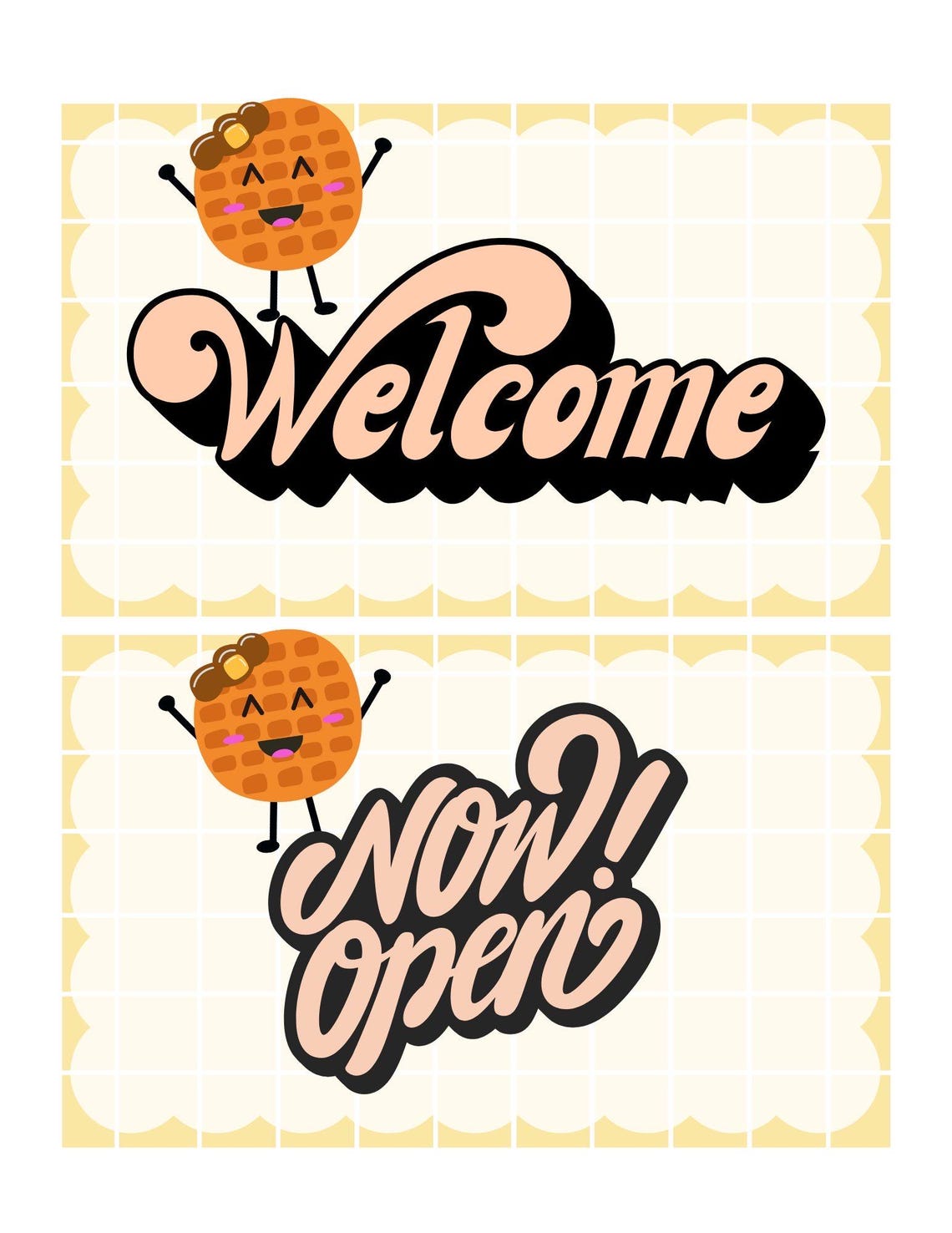 Waffle Set Printable Activity/ Learning/ Prek/ Kinder - Etsy