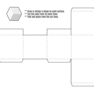 Blank Cube Box/ Plain/ DIY/ Craft/cubo - Etsy