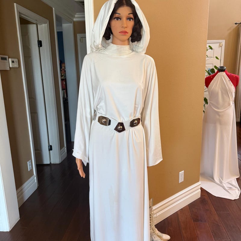 Princess Leia White Dress Costume - Etsy