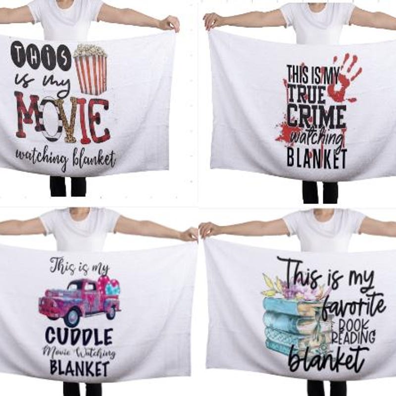 Blanket Print My Design - Etsy