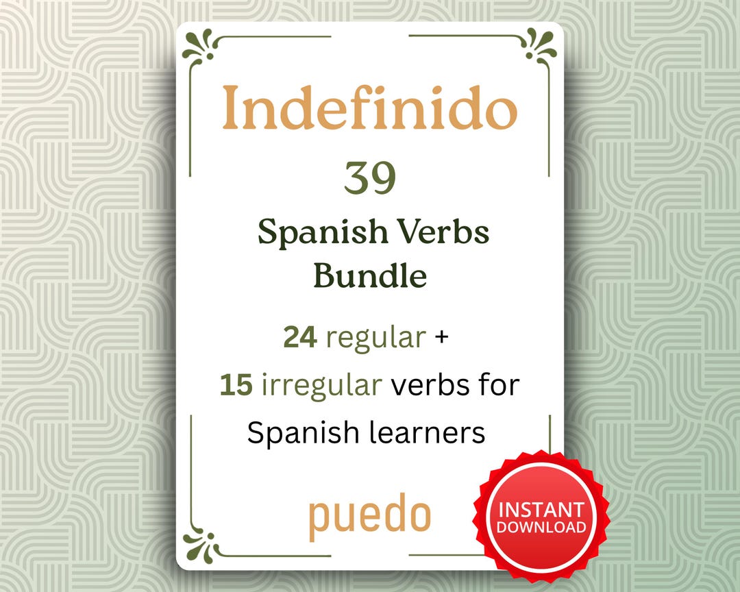Spanish Past Simple Bundle | Pretérito Indefinido Verb Charts | 39 ...