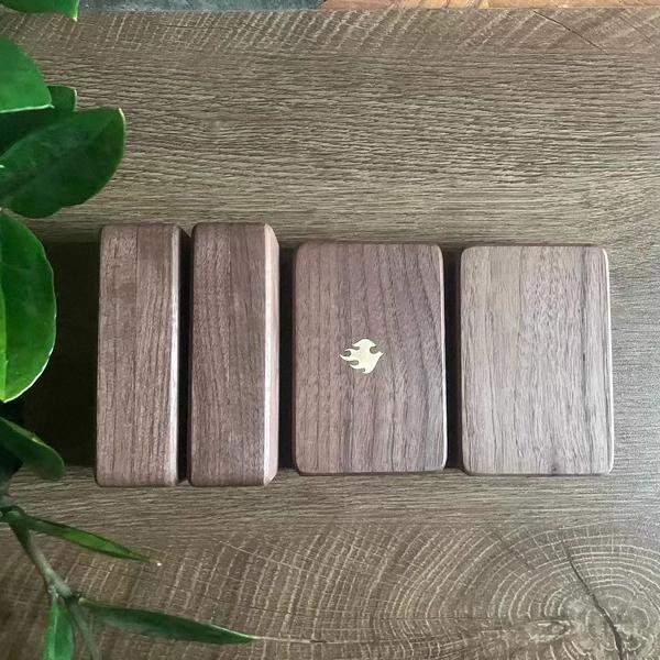 15 Colors Travel Set Portable Paint Box, Watercolor Palette Walnut Box ...