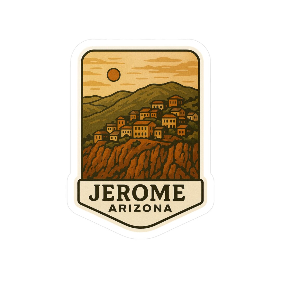 Jerome Arizona Sticker - Etsy