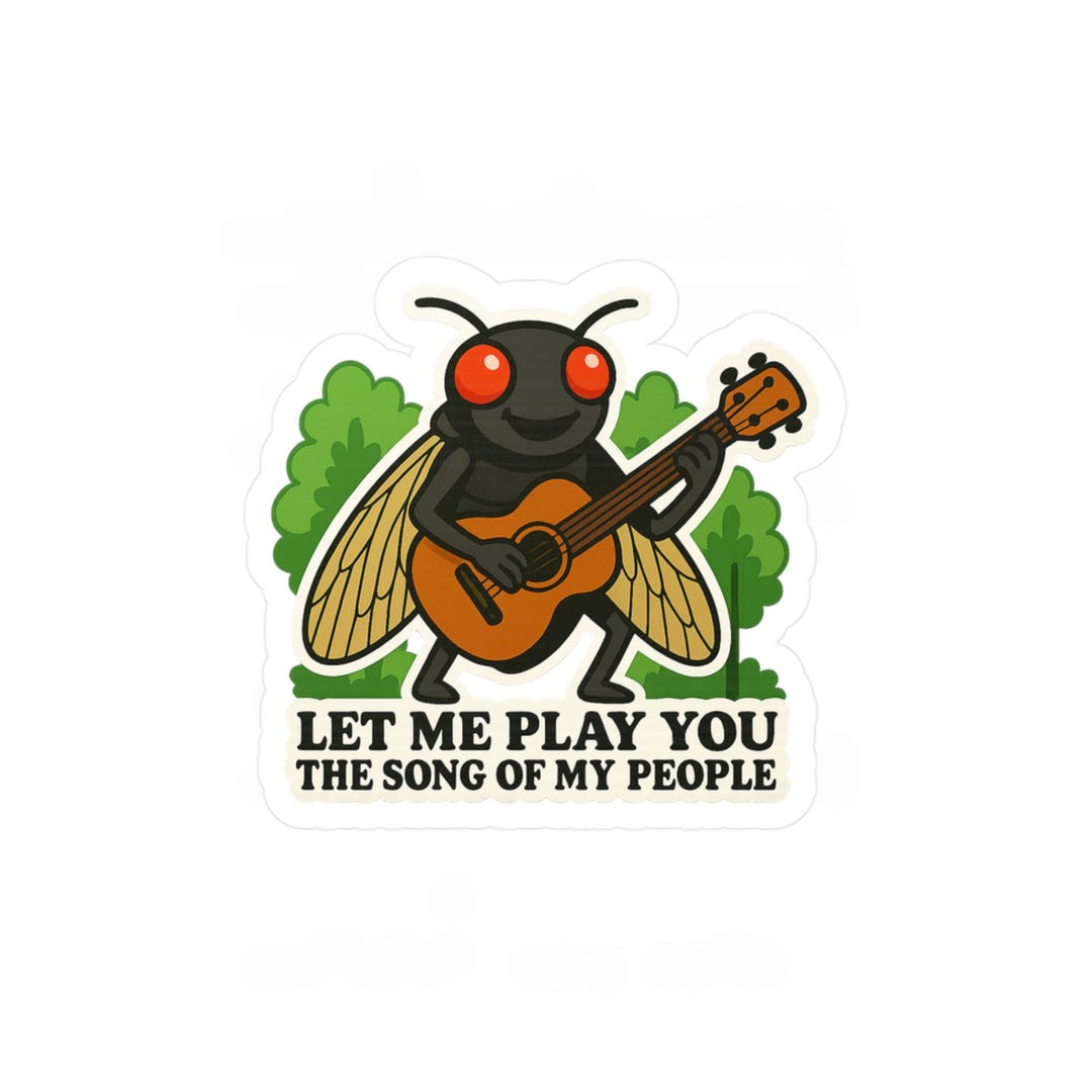 Cicada Sticker - Etsy