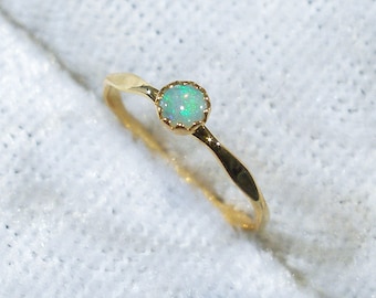 Gold baby ring | Etsy