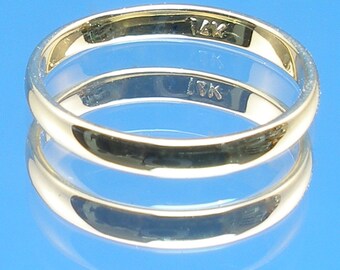 Gold baby ring | Etsy